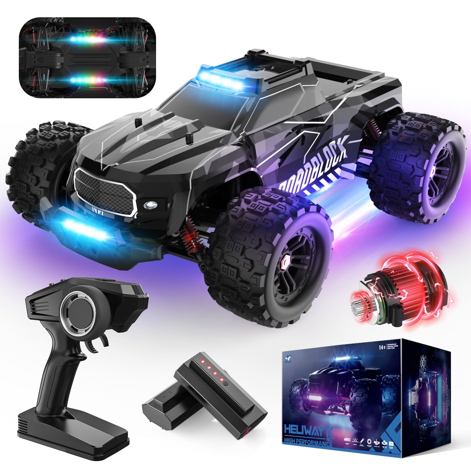 RC Car High-Speed Remote Control Car for Kids Adults 1:18 Scale 40 KM/